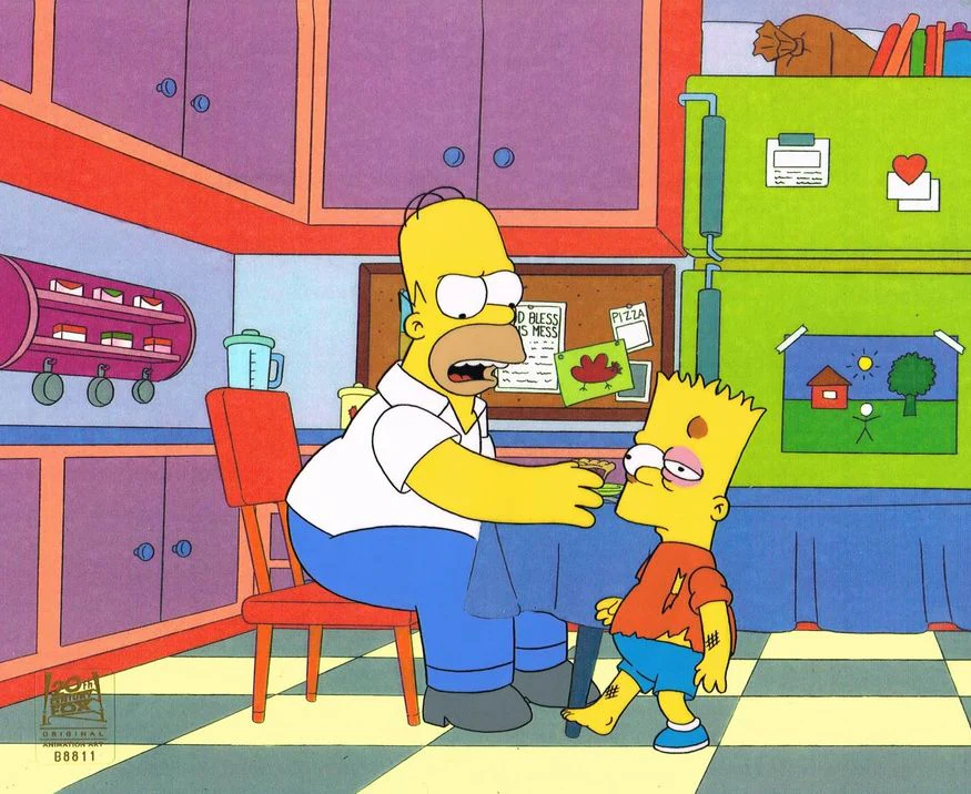 The Simpsons Production Art - Pulse Gallery